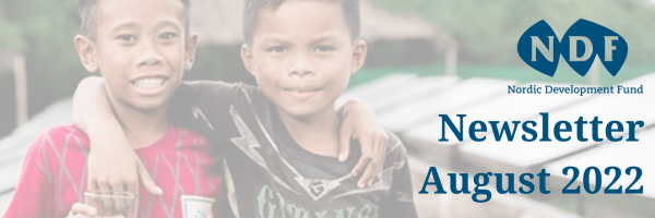 NDF Newsletter: August, 2022 - Nordic Development Fund
